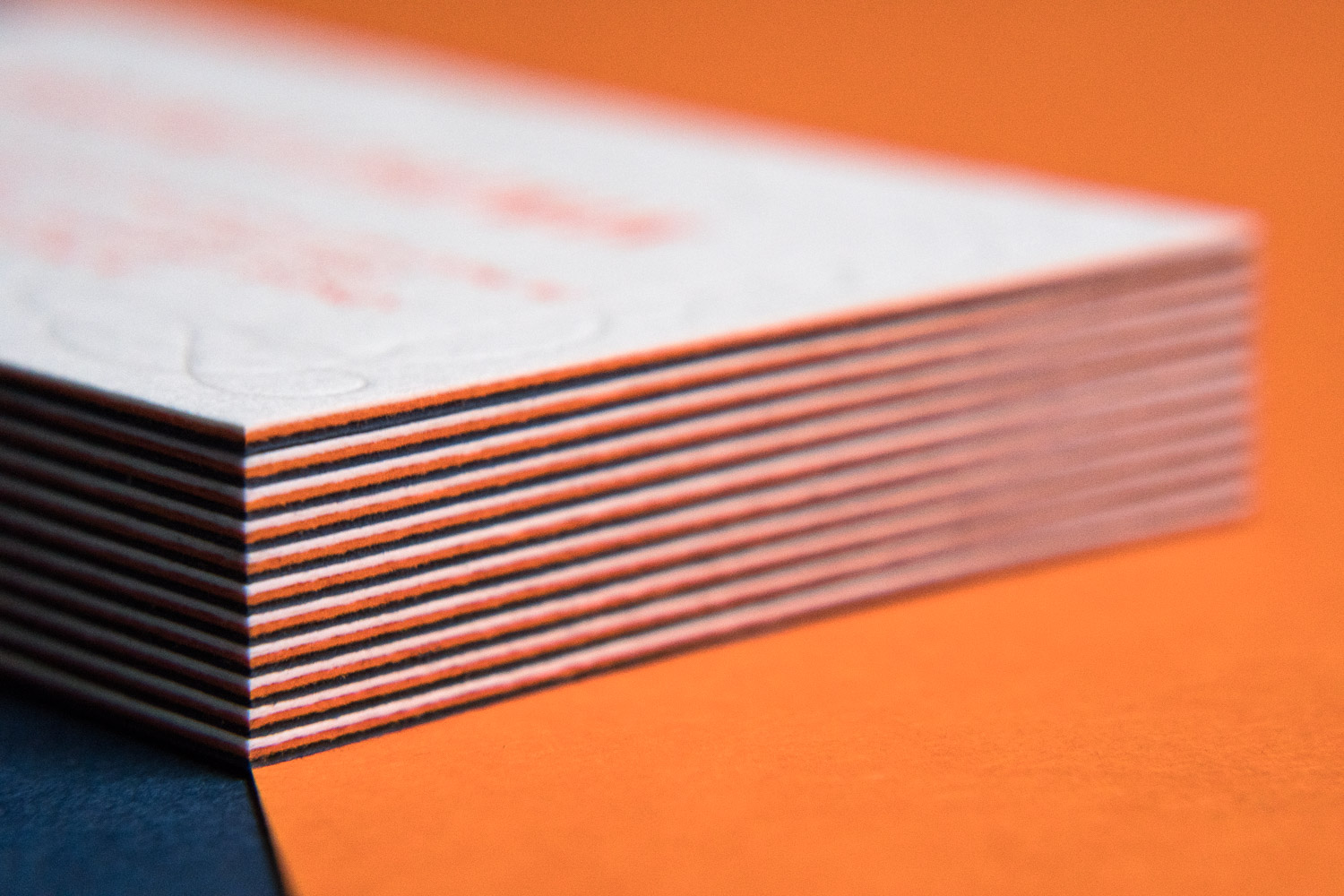 Letterpress & Foil Business Cards – The Distillery
