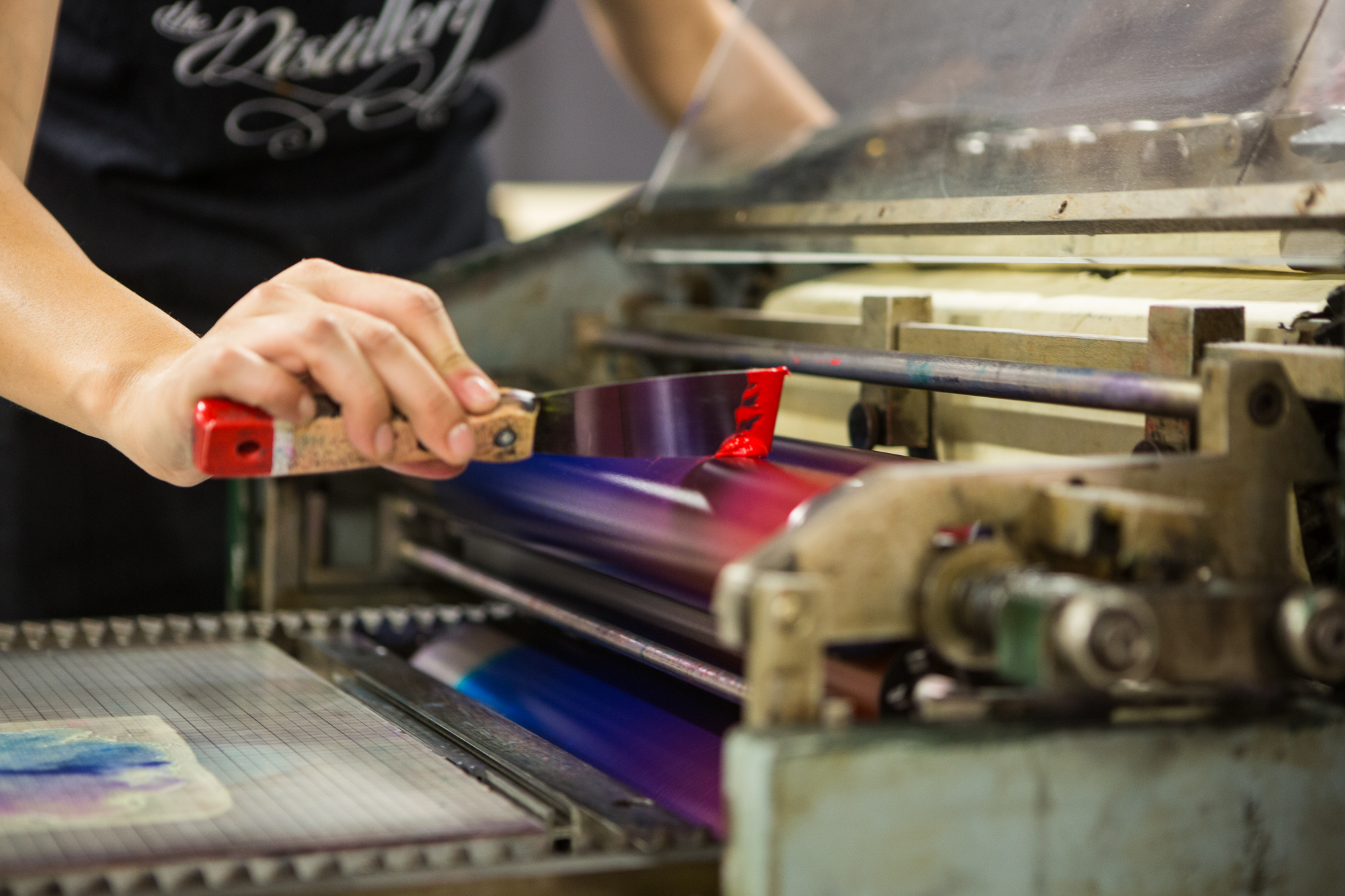Letterpress Masterclasses – Large-Format Printmaking – The Distillery